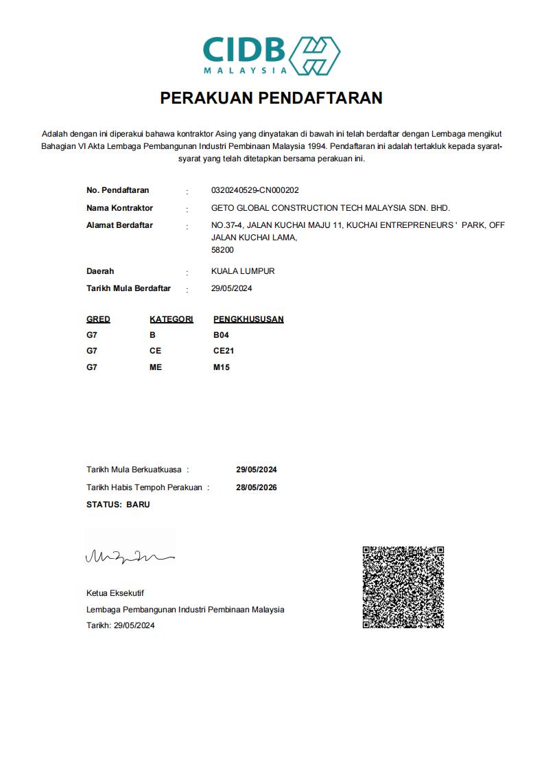About GETO | Leading Formwork Manufacturer & Solution Provider